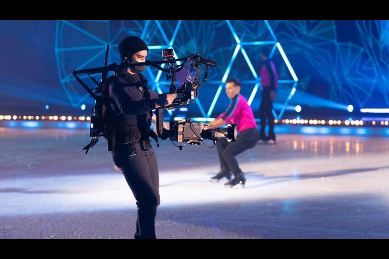 Behind the scenes: Dancing On Ice’s skating cameraman | News | Broadcast
